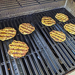 Moriintl 66032/66795 Grill Parts for Weber Genesis II E-310, II GS4, II S-310, II E-330, II E-335, II S-335, II LX S/E-340 Series Flavorizer Bars for Weber Genesis (Porcelain, 66032-Black-5pcs)