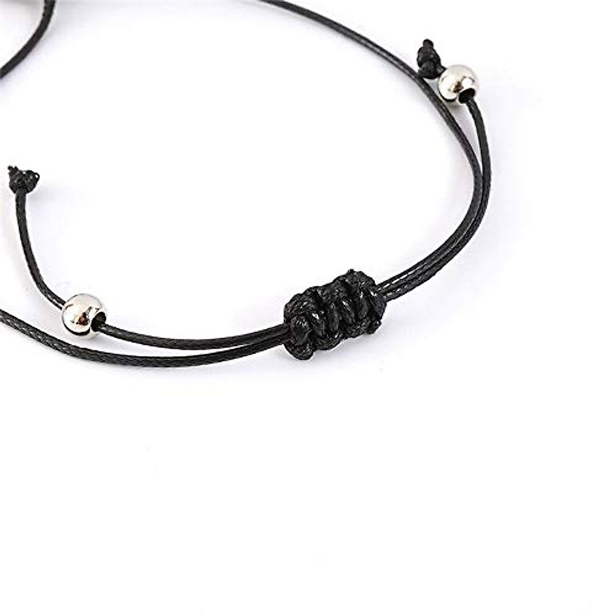 NA Pinky Promise Bracelets Distance Matching Friendship Bracelets Gift for Friend Mother Couple Family Women Teen Girls (Q-promise)