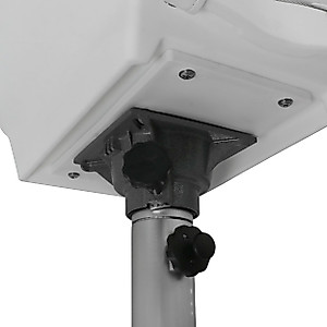 Wise 8WD007-7-710 Deluxe Pilot Chair with Cushions, Mounting Plate, Adjustable Height Pedestal and Seat Mount