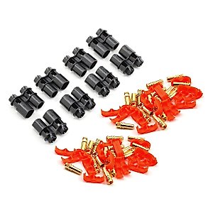 RCPROPLUS Pro-D6 Supra X Battery Connector - 4 Sets (8-10AWG)
