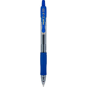 PILOT 2715733 G2 Retractable Gel Pens Bold Point Blue Ink 36/Pack (84099)