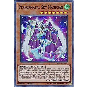 Yu-Gi-Oh! - Performapal Sky Magician - INCH-EN047 - Super Rare - 1st Edition - Infinity Chasers