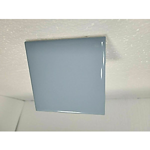 Blue Waterfall 4 in Ceramic Tile 4.25 inch Shower Bathroom Kitchen Backsplash Daltile Color 0169 4x4 Subway Square 10 Piece Box