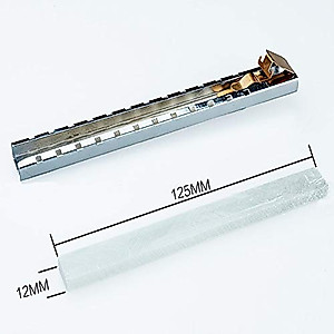 Tools Flat Soapstone Holder， with 18 PCS Flat Professional Quality Soapstone Pens for Welding and Welders Perfect for Making Removable Markings on Steel, Aluminum, and Cast Iron