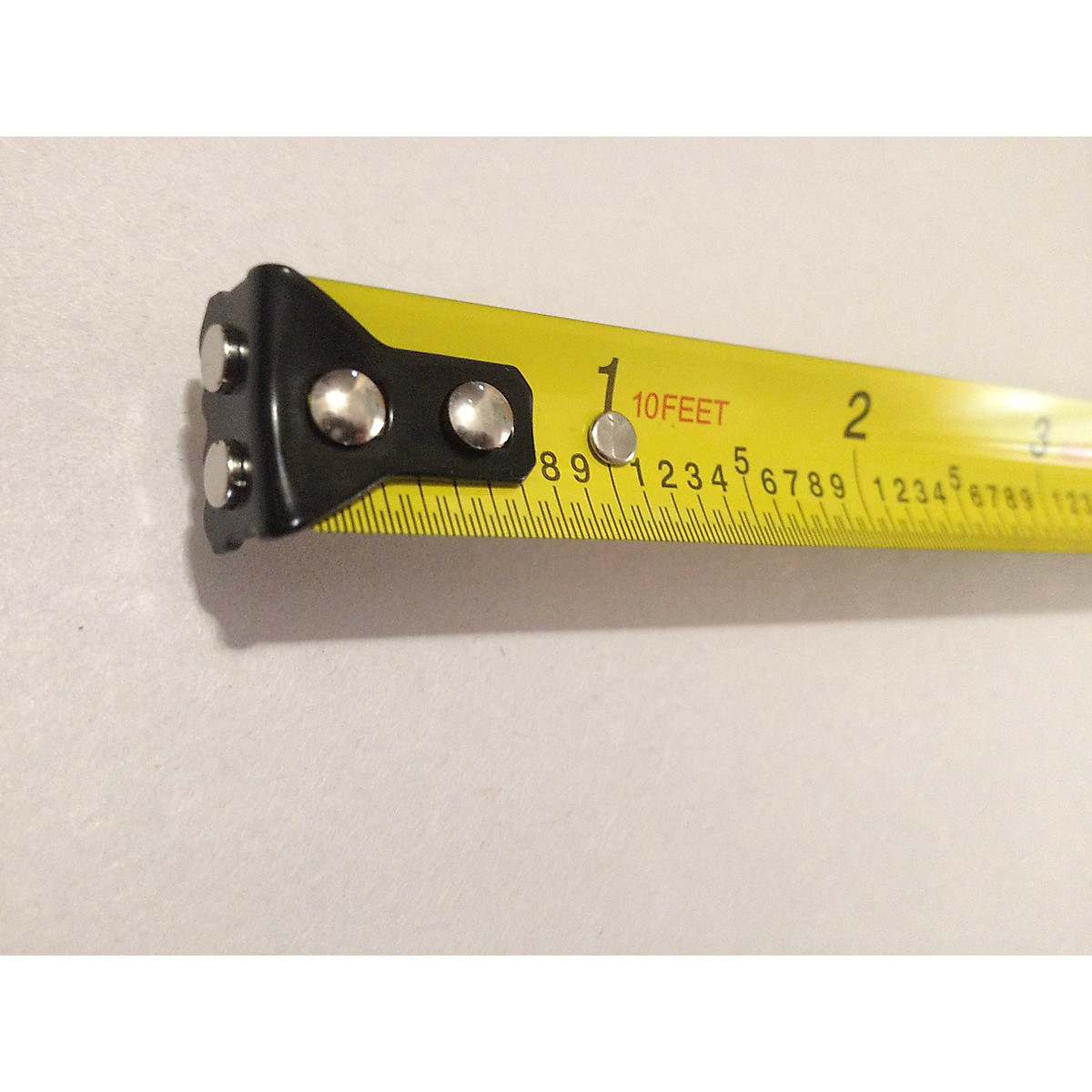 Aldrich Engineer Tape Measure, Decimal inch, Steel, 120 in, (10 ft but no feet on Tape), Numbered Tenths of an inch Between The inches, can Measure to Hundredth of an inch