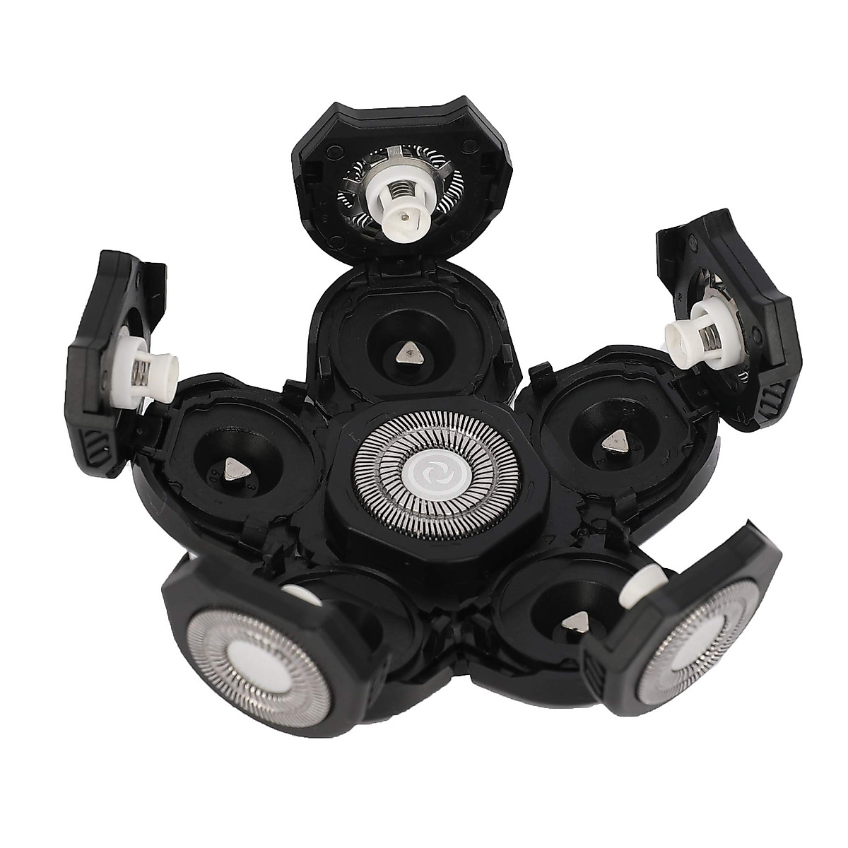 AidallsWellup Men's 5-in-1 Electric Shaver, 6 Blade Replacement Head