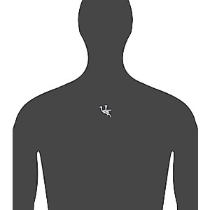 Sterling Silver Ostrich Charm Pendant High Polish Finish with 18 inch necklace (With 18 inch Sterling Silver Rolo Chain)