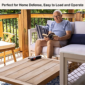 PepperBall Mobile Lightweight Personal Defense Launcher Kit, Non-Lethal Protection Pepper Ball for Self Defense Includes Projectiles and Cartridges