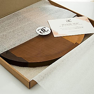 CG Home Heat-Treated Wooden Beech Large Cheese Board, Large Oval Charcuterie Board Platter Unique Housewarming & Bridal Shower Gift Serving Solid Tray Sturdy & Durable