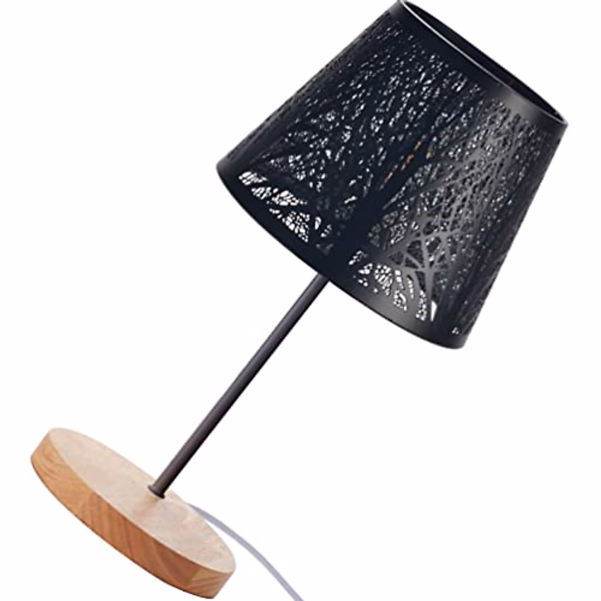 OSALADI Lamparas De Pie para Sala Tree Shadow Lamp Bedside Lamp Decorative Nightstand Lamp Desk Lamp Contemporary Style Small Accent Table Lamp for Living Room Bedroom Galaxy Lamp