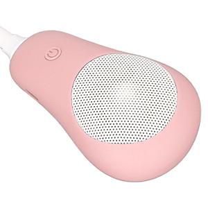 Septpenta Neckband Bluetooth Speaker, Built in 2 2.5W Speaker, True 3D Stereo Sound, Lightweight Design, Portable Wireless Noise Reduction Speaker for Home, Sport, Outdoor(Pink)