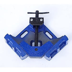 KXDFDC Welders Angle Clamp 90 Degree Cast Iron 4 Inch Welded Heavy Duty Welding Clamps Fixture Corner Clip