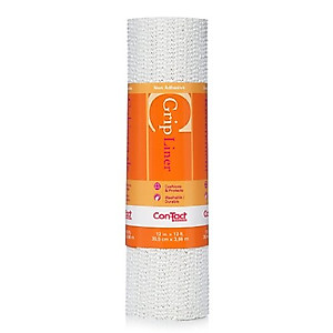 Con-Tact Brand Grip, 05F-C6F59-06, Non-Adhesive Non-Slip Shelf Liner and Drawer Liner, Taupe, 20" x 5'