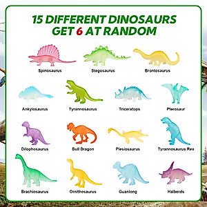 Dinosaurs Dig Kit Digging Set, Educational DIY Toys Science Kit-Dig Up Unique Real Dinosaurs, Geology Archaeology Gifts for Boys Girls Kid Toys