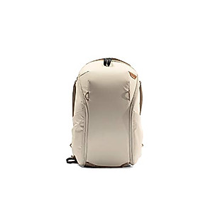 Peak Design Everyday Backpack Zip 15L Bone, Carry-on Backpack with Laptop Sleeve (BEDBZ-15-BO-2)