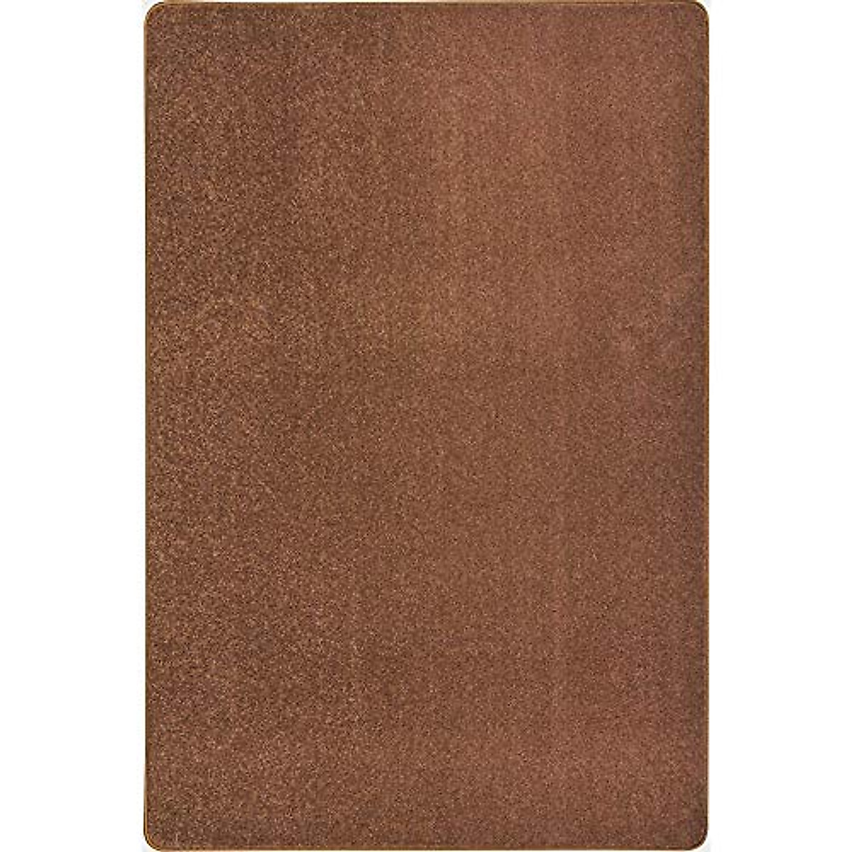 Joy Carpets Endurance Solid Colored Area Rug in Color Brown, 12' x 15'