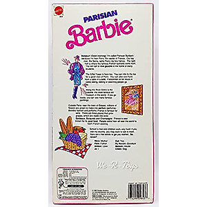 Mattel Dolls of The World Collection-Parisian Barbie-1990-Special Edition