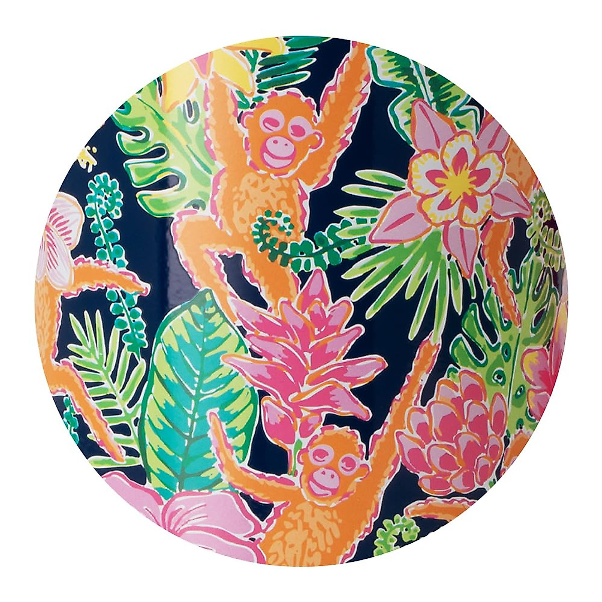 Swig Life 22oz Insulated Tumbler, Travel Coffee Tumbler with Lid, Cup Holder Friendly Travel Coffee Mug, Stainless Steel Thermos (Jungle Gym)