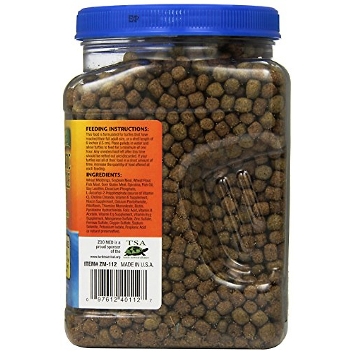 Zoo Med Natural Aquatic Turtle Food, Maintenance Formula, 24-Ounce