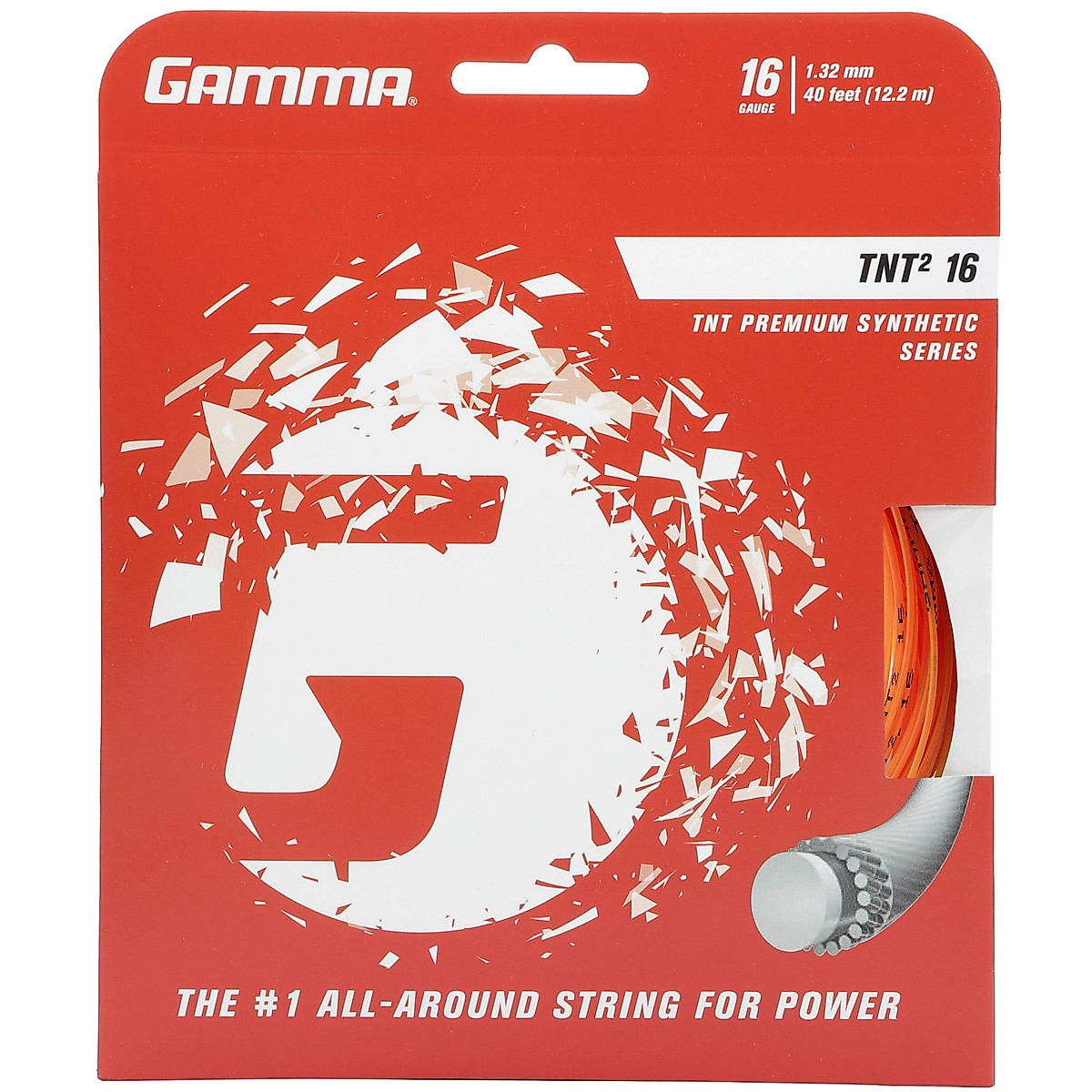Gamma Sports TNT2 16g String - Orange