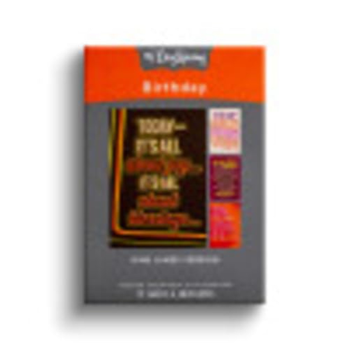 DaySpring - Birthday - It's All About Joy & Blessings - King James Version - 4 Design Assortment with Scripture - 12 Birthday Boxed Cards & Envelopes (J7444)