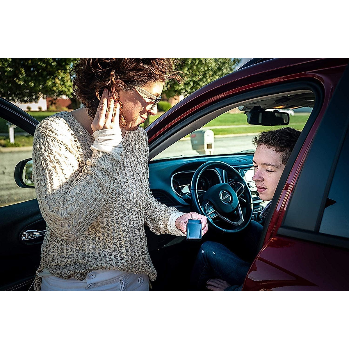 Brickhouse Security GPS Tracker for Vehicles- TrackPort OBD II Tracking Device- Tracker for Car Location and Speed- Mini OBD GPS Tracker for Vehicles- GPS Trackers- Subscription Required