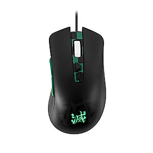 ASUS TUF Gaming Wired Ergonomic Gaming Mouse 7,000 DPI Optical Sensor, 7 Programmable Tactile Buttons, AuraSync RGB Lighting, Lightweight Build, Durable Switches, On-Board Memory, Demon Slayer,TANJIRO
