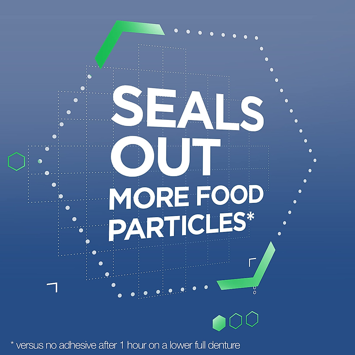 Super Poligrip Extra Strength Denture And Partials Adhesive Powder, 1.6 Ounce