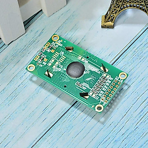 Comimark 2Pcs Blue 0802 LCD 8x2 Character LCD Display Module 5V LCM for Arduino Raspberry