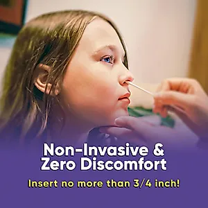 WELLlife COVID-19 & Flu A/B Home Test Kit, Easy-to-Use OTC Covid & Flu Test, Fast 10-Min Results with Non-Invasive Nasal Swab, 2 Tests, FDA EUA Authorized for Fast, Accurate Home Use