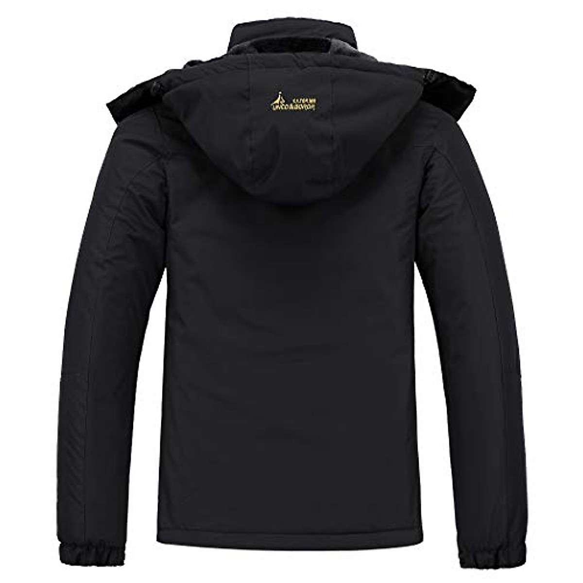 MOERDENG Men's Waterproof Ski Jacket Warm Winter Snow Coat Mountain Windbreaker Hooded Raincoat