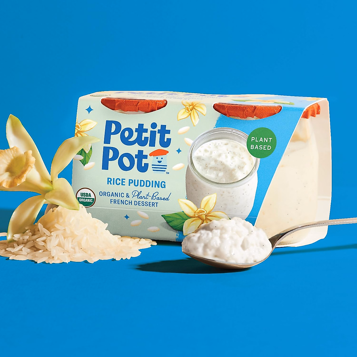 Petit Pot | Organic French Dessert | Plant-Based Variety Pack | Gluten-Free | Kosher | Ready-to-Eat | No Artificial Ingredients | No Preservatives | 4 Ounce (4 2-packs)