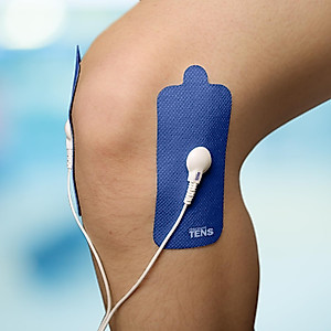 HiDow Compatible Replacement TENS Electrodes, Premium Quality Electrode Pads for Hi-Dow TENS Units, 5 Pair of Snap TENS Unit Electrodes (10 TENS Unit Pads), 2 inch X 4 inch, Discount TENS Brand