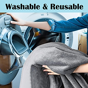 FONESO Washable Pee Pads for Dogs, Reusable Pads with Fast Absorbent, Non-Slip Pet Training Mat Playpen for Puppy/Senior Dog Whelping Incontinence Housebreaking (35.8x47.6 inch, Pack of 2)