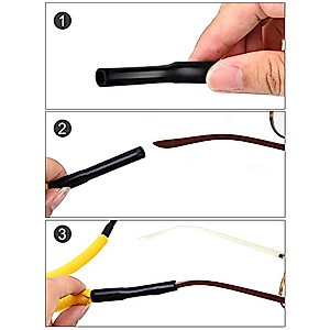 Gejoy 8 Pieces Adjustable Sunglasses Straps Floating Foam Glasses Straps Sports Eyeglass Retainer and 2 Pieces Glasses Cleaning Cloth for Sports Outdoor Activities