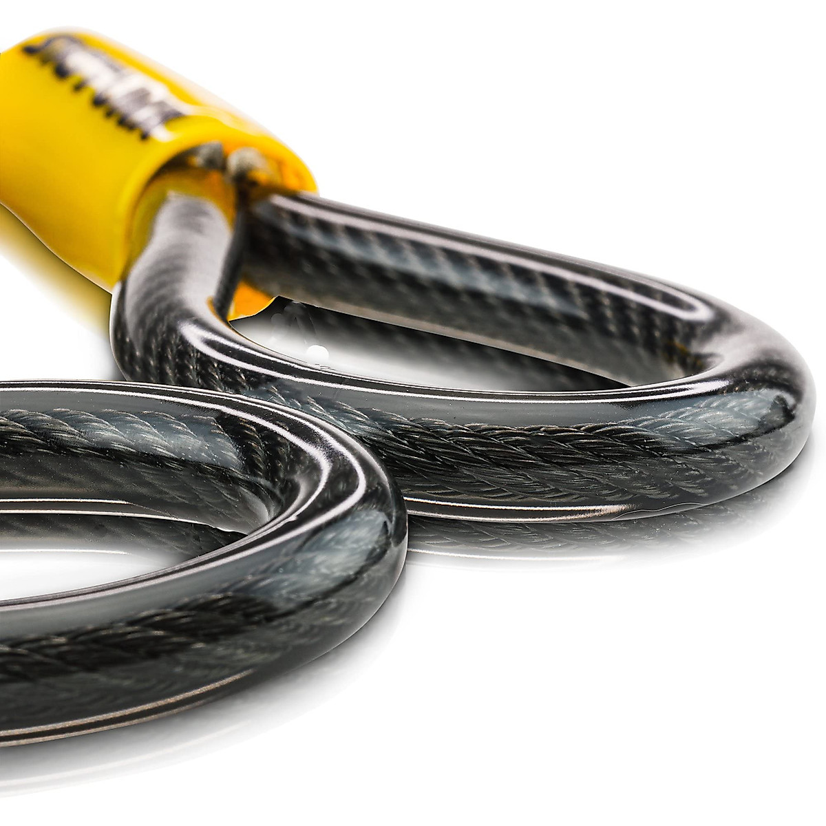 Bike U Lock - Sigtuna Bike Lock Heavy Duty Anti-Theft with 4ft/1.2m Cable, Bicycle U Lock with Sturdy Mounting Bracket for Mountain Bikes, Ebikes, Scooters