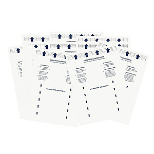 Laser & Inkjet Printer Cleaning Sheet (8.5 x 11) 10 Sheets