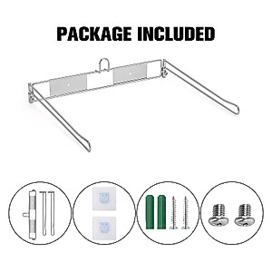 YeeBeny Bag Holder for Plastic Bags, Plastic Bag Holder, T-Shirt Bag Rack, Hanging Bag Holder, T Shirt Bags Holder for T Shirt Bags