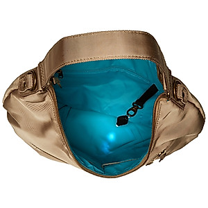 Travelon Convertible Hobo with RFID Protection - Champagne