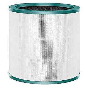 HEPA Filter Replacement for Dyson Tower Purifier Pure Cool Link TP01, TP02, TP03, AM11, BP01, Funmit 360° Combi HEPA and Activated Carbon Filter, Compared to Part 968126-03