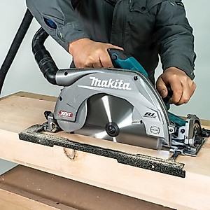 Makita HS011GZ 10.2 inch (260 mm) Rechargeable Circular Saw, 40 V Max, Battery and Charger Sold Separately, Blue