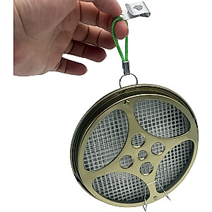 AHBLQD Portable Mosquito Coil Holder [2 PCS], Mosquito Coil Holder with Cover for Outdoor Use, Deck, Patio, Pool Side, Camping, Hiking, Fishing