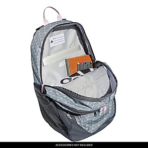 adidas Excel 6 Backpack, BOS Mini Monogram Grey-Grey Two/Orchid Fusion Purple, One Size