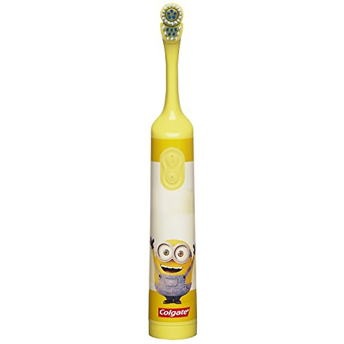 Colgate Battery Powered Kids Interactive Talking Toothbrush, Minions (Colors Vary)