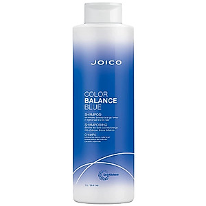 Joico Color Balance Blue Shampoo & Conditioner Set | Eliminate Brassy and Orange Tones | For Lightened Brown Hair
