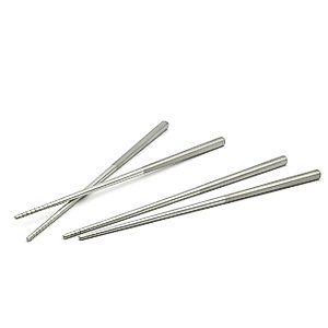 StainlessLUX 77508 2-Pairs of Stainless Steel Chopsticks - Quality Flatware for Your Enjoyment