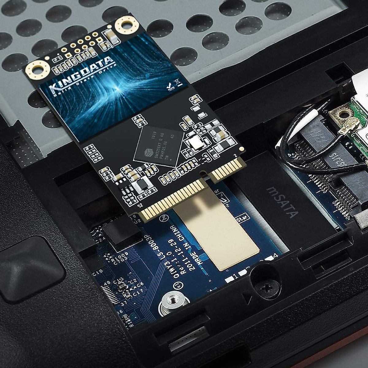 Kingdata Msata 250GB SSD SataⅢ Internal Solid State Drive Mini Sata SSD Disk (250GB, Msata)