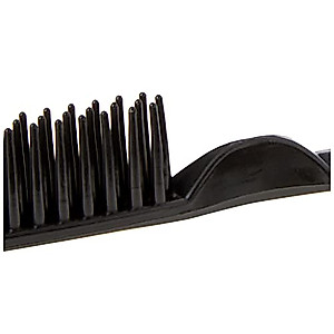 CocoBlack Naturals 3 Row Styling Comb For Detangling, Defining And Separating Curls (Black)