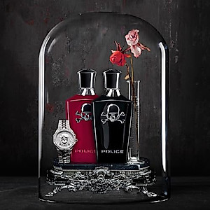 Police Potion Love For Her for Women - An Amber, Woody Scent - Notes Of Sweet Bergamot, Rose, And White Musk - Sleek, Dreamlike Container That Inspires The Senses - 3.4 Oz EDP Spray