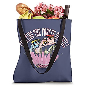 Powerpuff Girls Fighting the Forces of Evil! Tote Bag